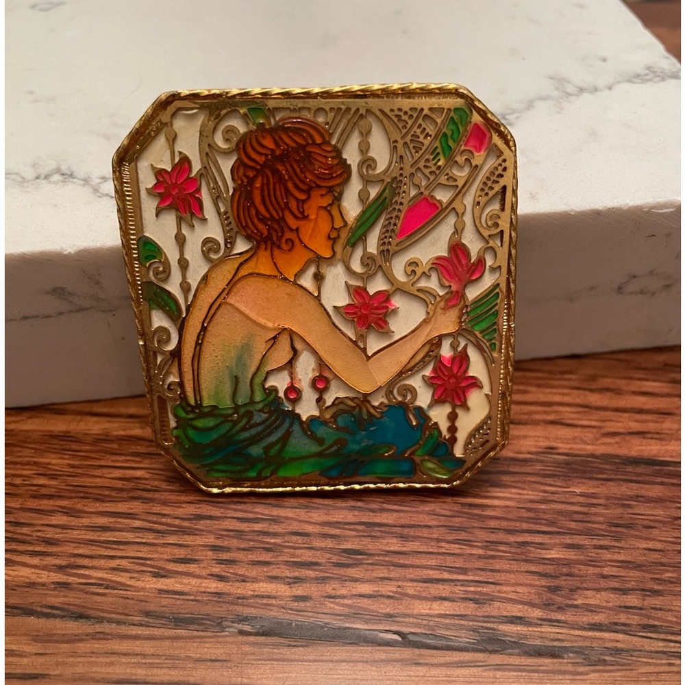 Rare Vintage 1971 Jan Max Brooch - Gem